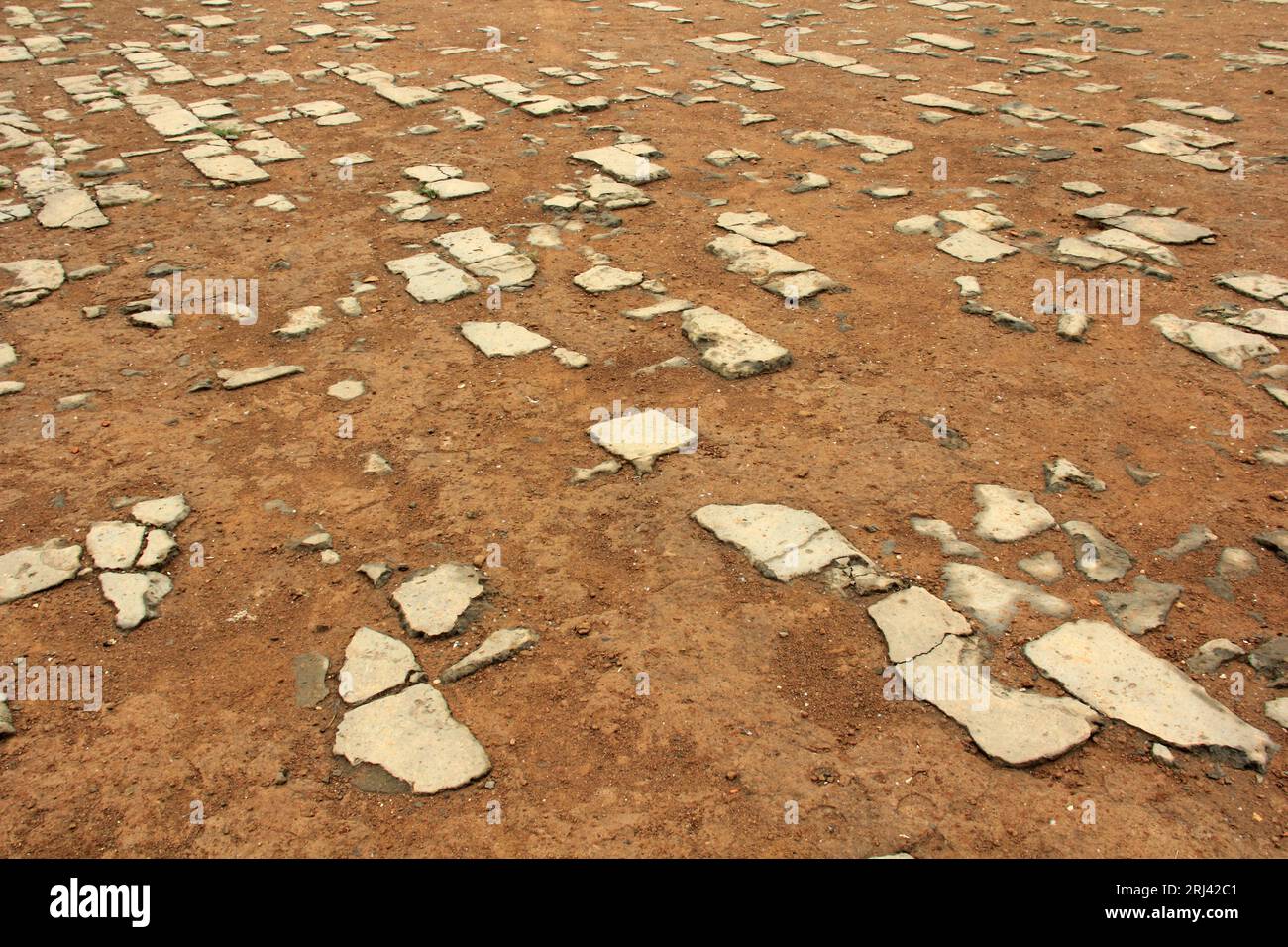 brick paved ground ancient chinese architecture Stock Photo - Alamy