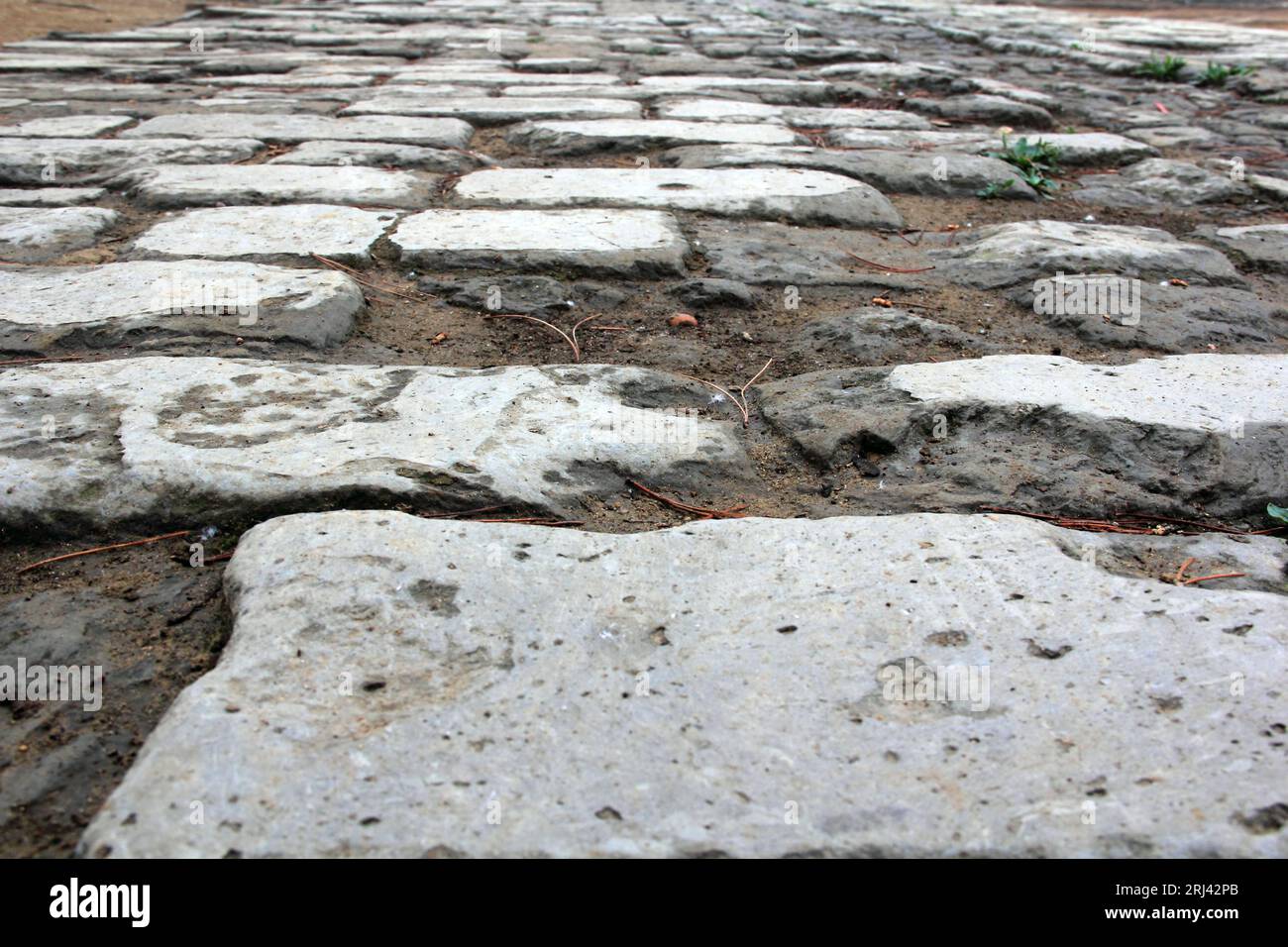 brick paved ground ancient chinese architecture Stock Photo - Alamy