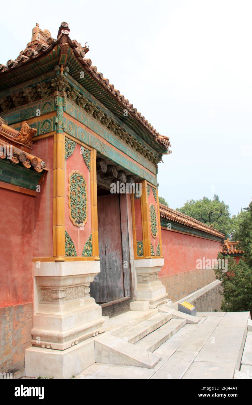 Zunhua, May 13: Tomb passage landscape architecture, Eastern Royal ...