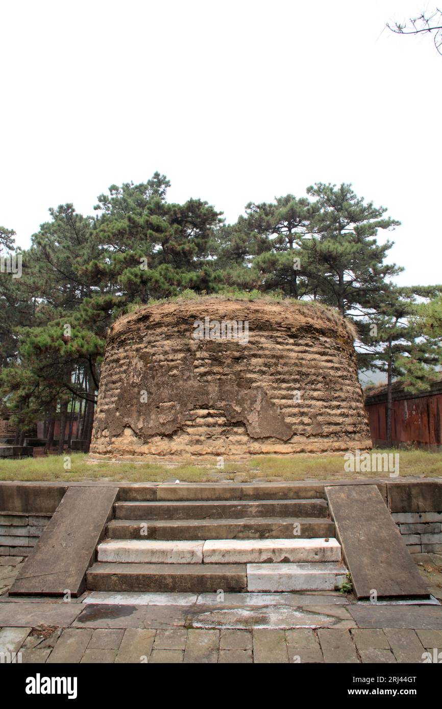 Zunhua, May 13: Princess tomb architecture landscape in the Eastern ...
