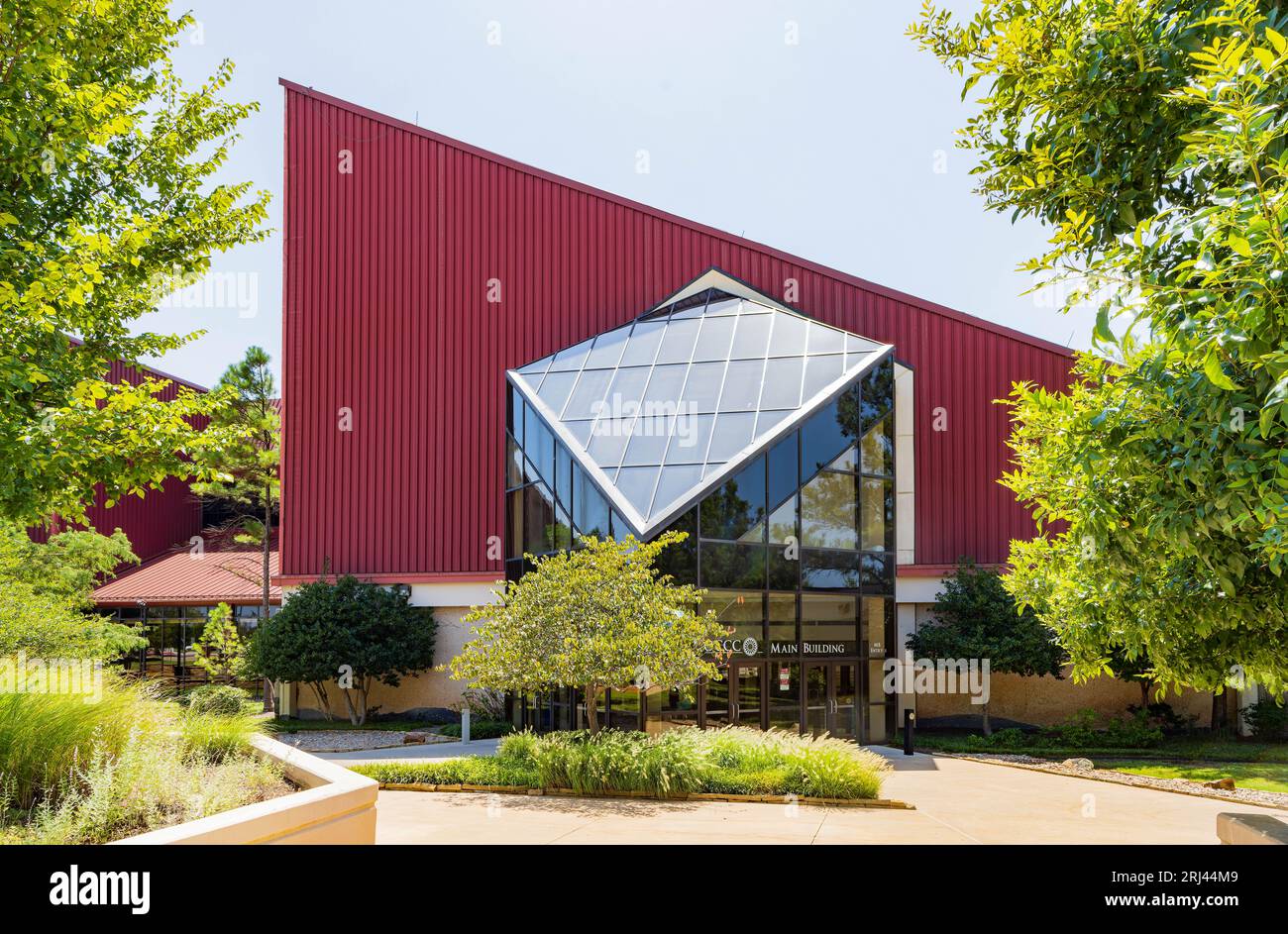 Sunny exterior view of the main building of Oklahoma City Community ...