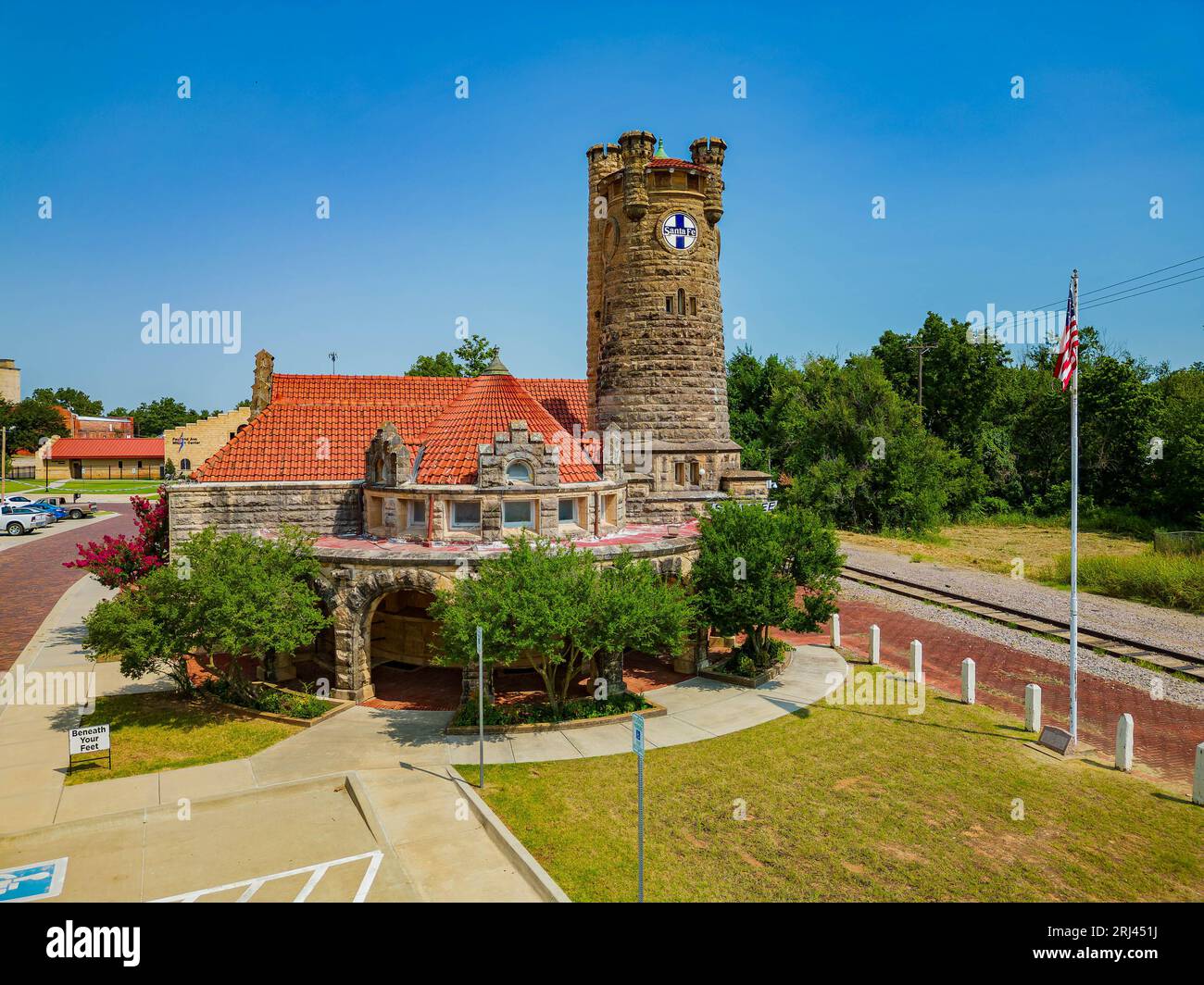 Oklahoma memorial aerial hi-res stock photography and images - Alamy