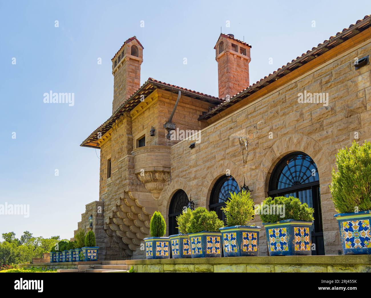 Marland mansion hi-res stock photography and images - Alamy