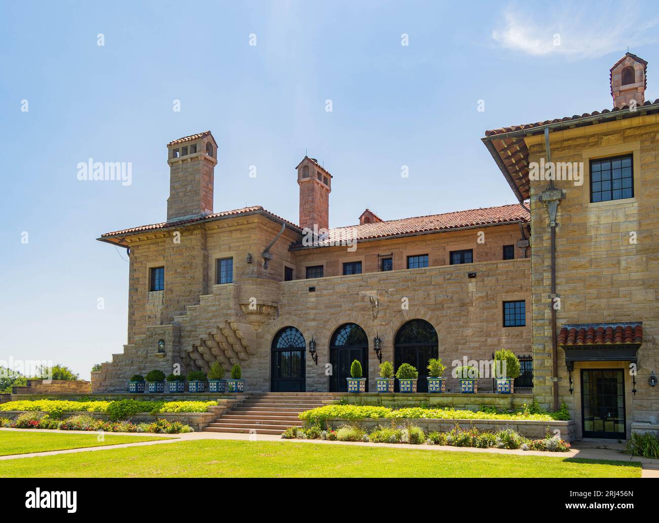 Marland mansion hi-res stock photography and images - Alamy