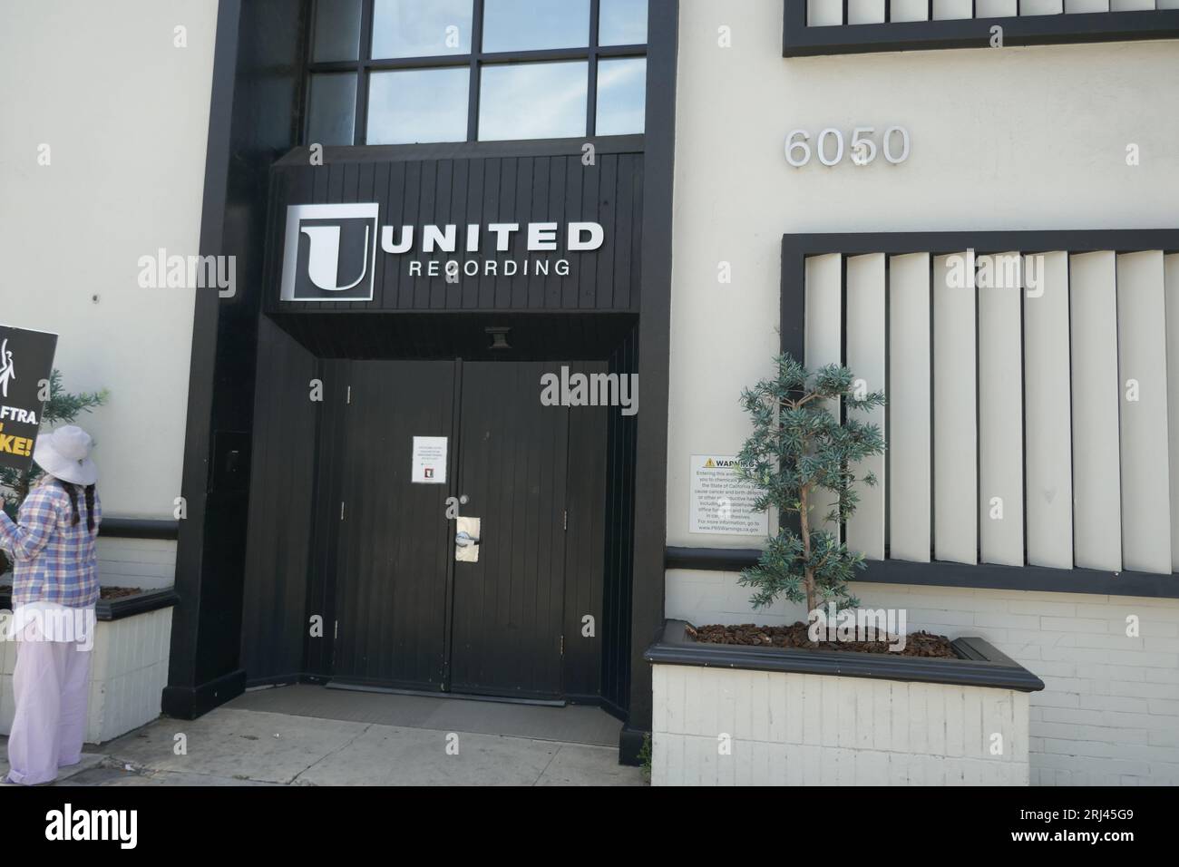 Los Angeles, California, USA 21st July 2023 United Recording Studio ...