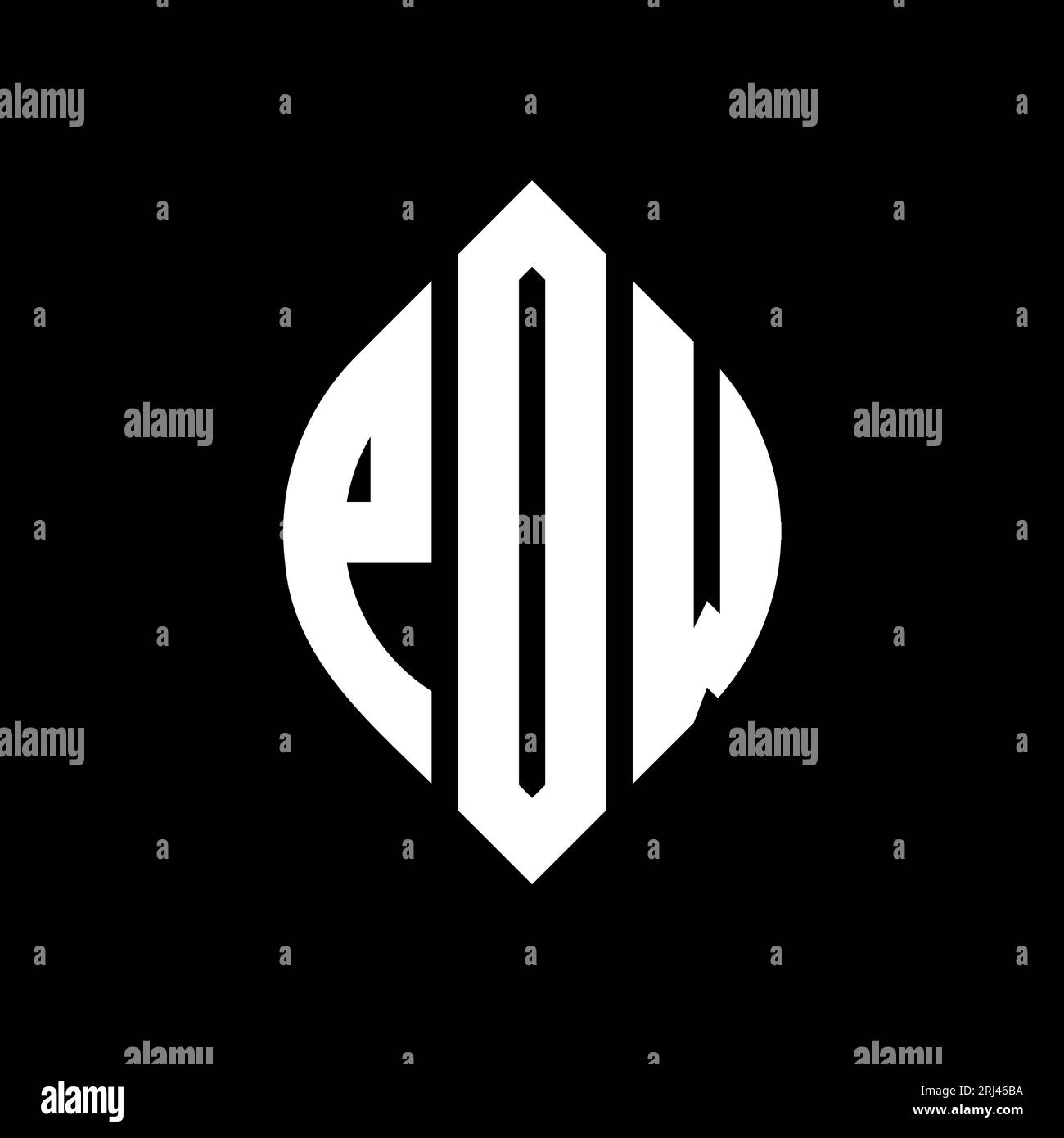 Pow ellipse hi-res stock photography and images - Alamy