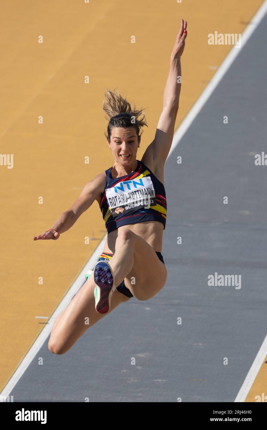 Budapest, Hungary. 20th Aug, 2023. Alina Rotaru-Kottmann of Romania ...