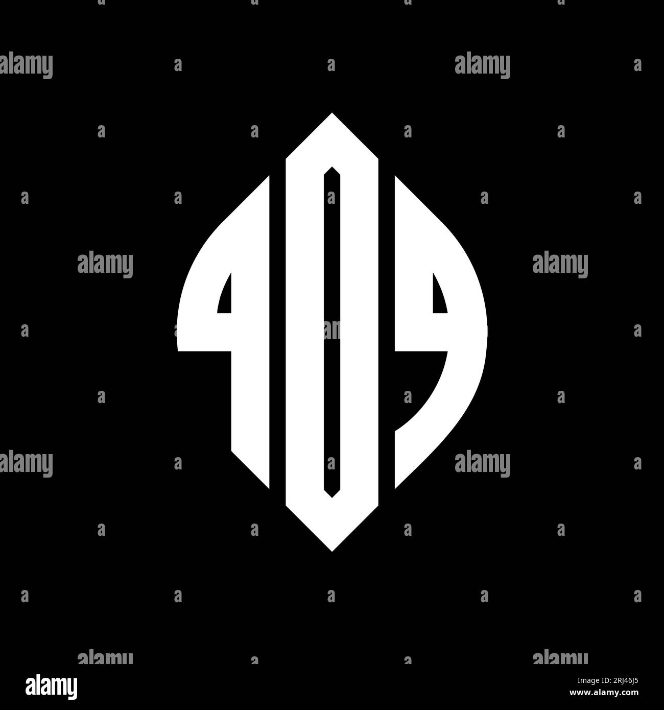 Qdq logo design hi-res stock photography and images - Alamy