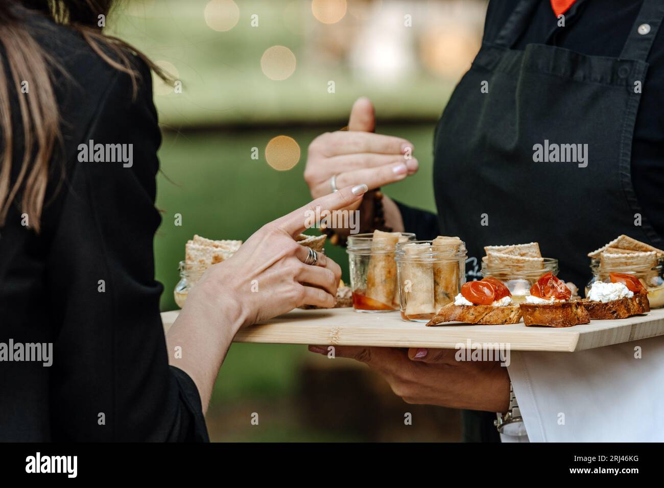 Finger foods reception party hi-res stock photography and images - Alamy