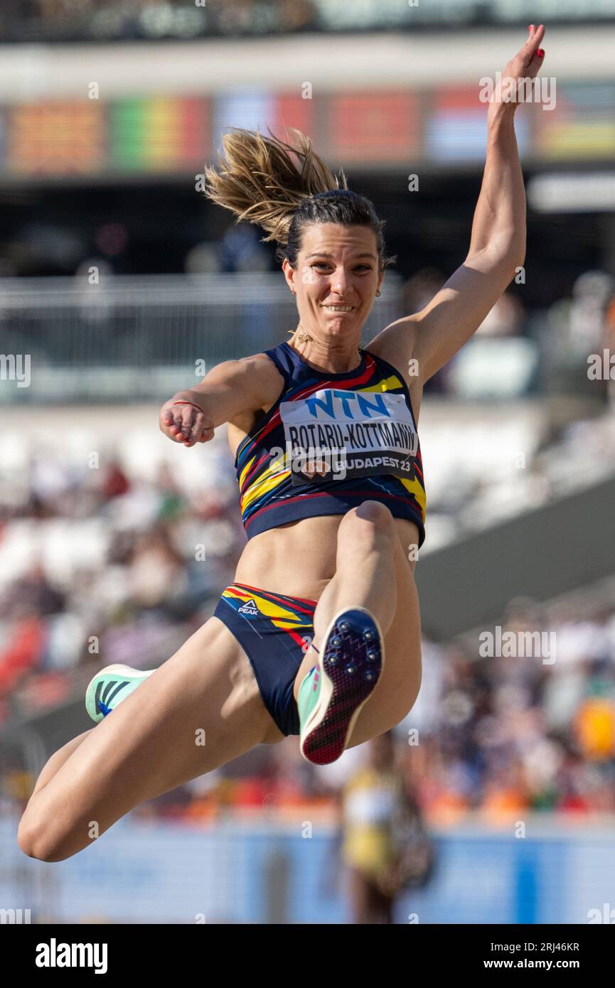 Budapest, Hungary. 20th Aug, 2023. Alina Rotaru-Kottmann of Romania ...