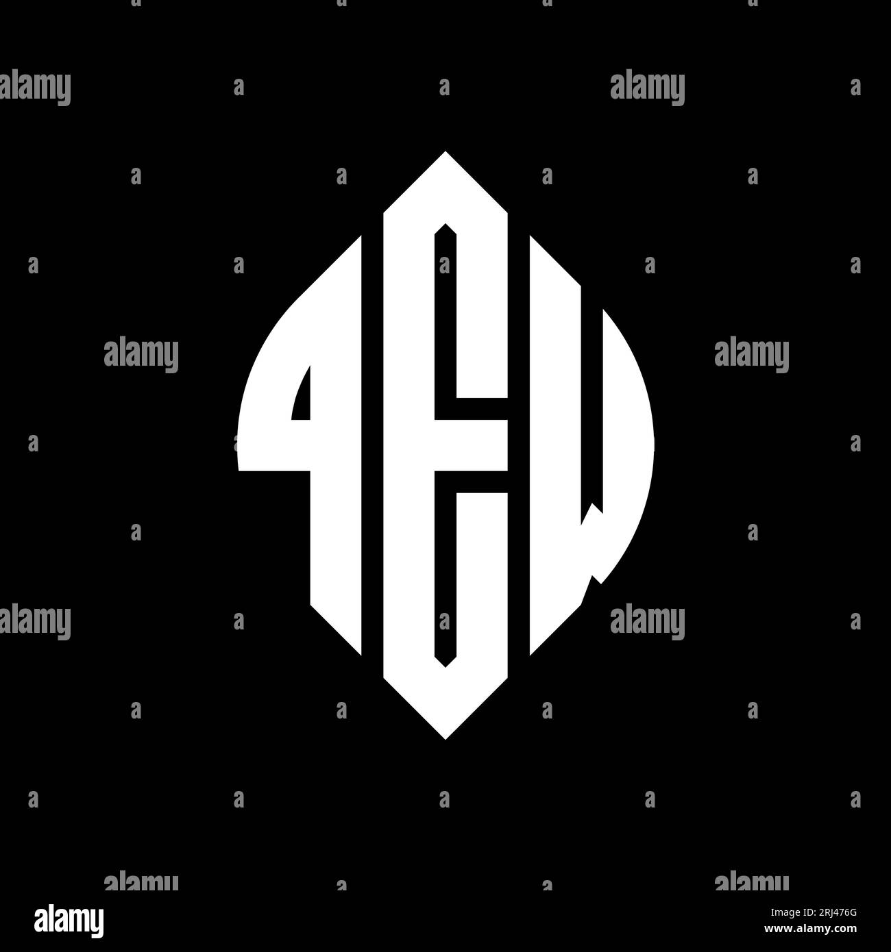 Qew alphabet Stock Vector Images - Alamy