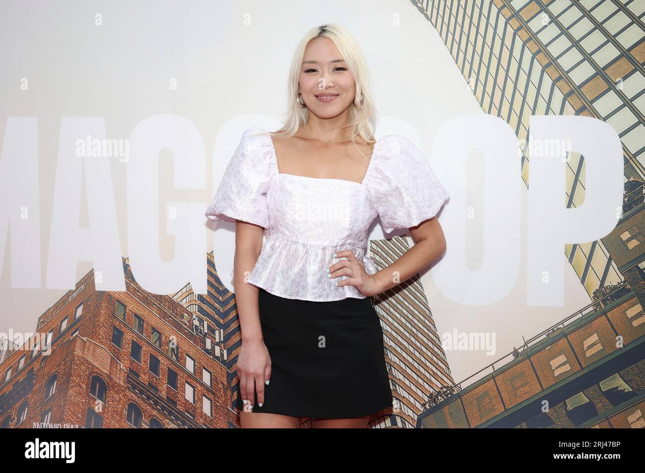 Helen Park arrives at the Broadway opening night of Antonio Diaz's "El ...