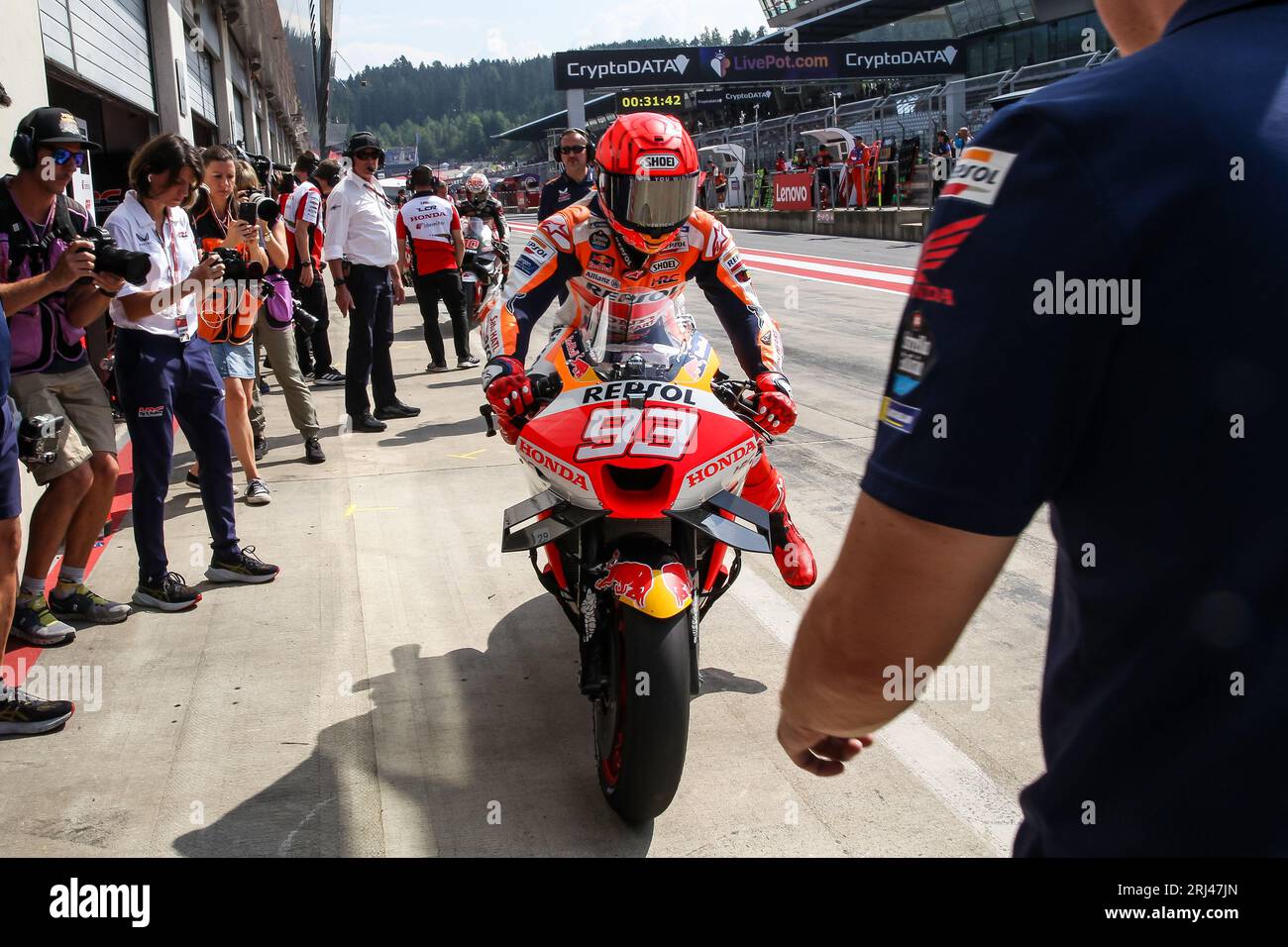 Motorrad gp von oesterreich hi-res stock photography and images - Alamy