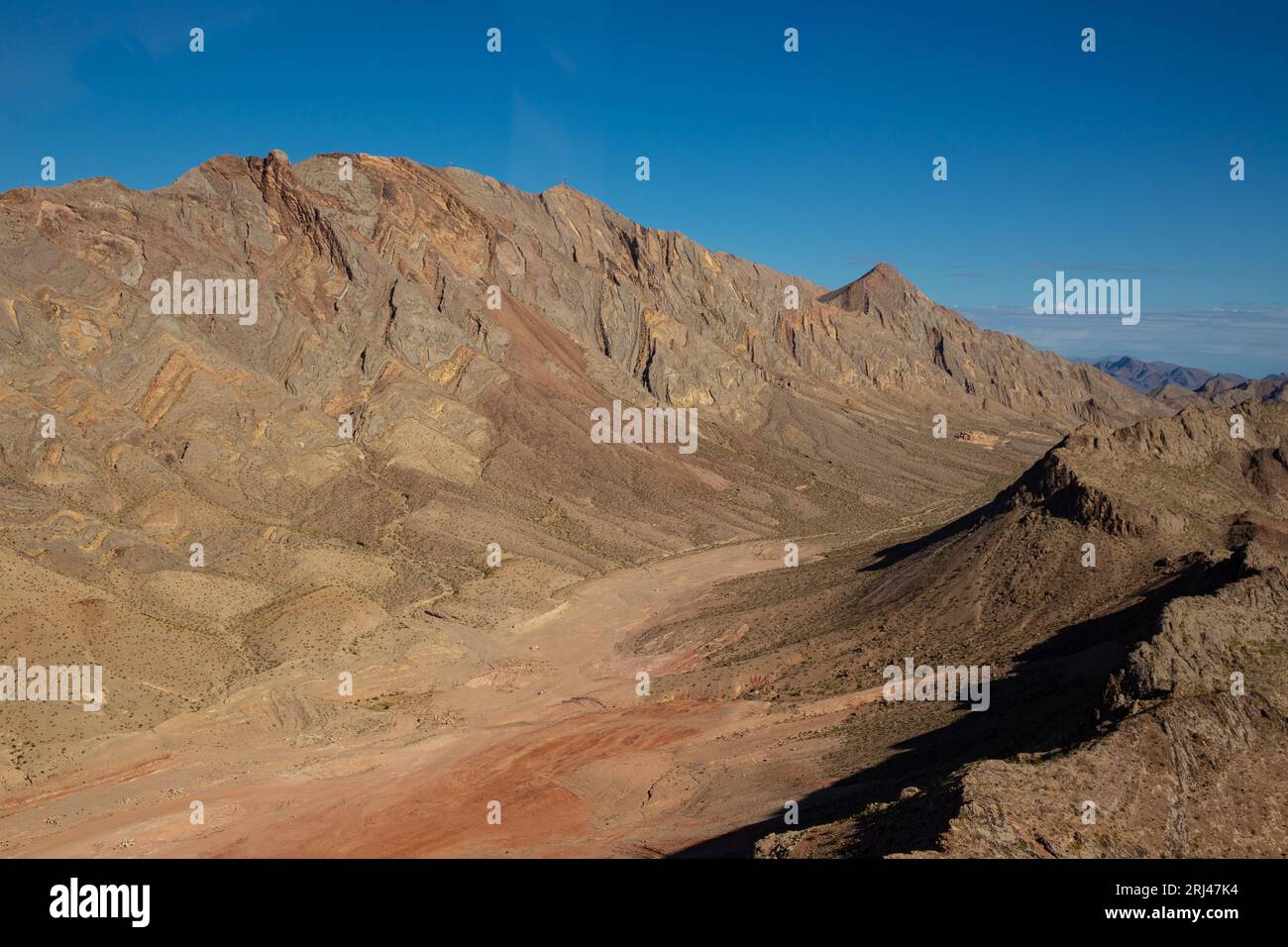 Aerial view of Desert mountains in Arizona Stock Photo - Alamy
