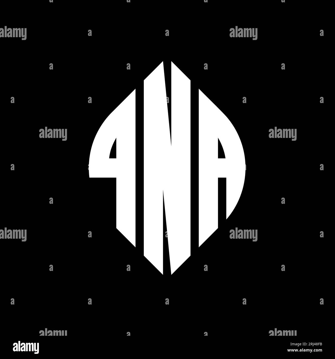 Qna ellipse Stock Vector Images - Alamy