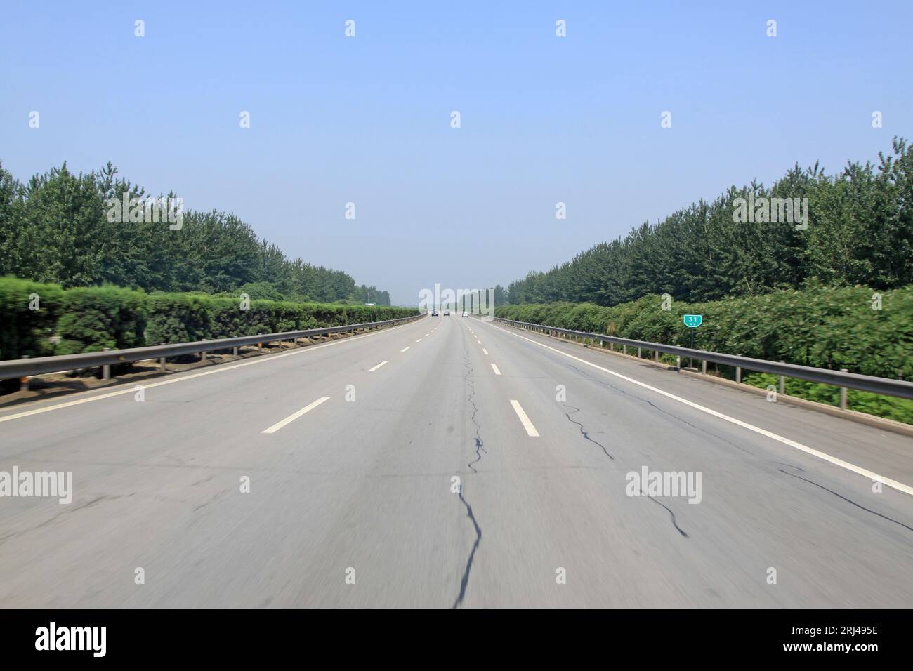 Beijing-Shenyang Expressway landscape, north china Stock Photo - Alamy