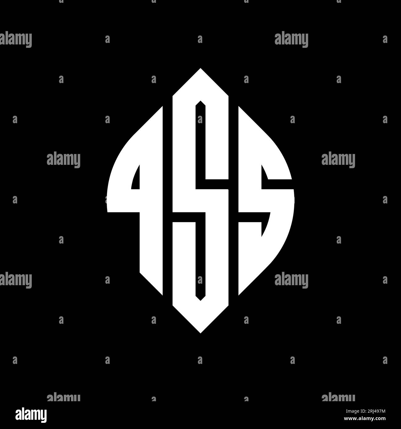 Qss logo design Black and White Stock Photos & Images - Alamy