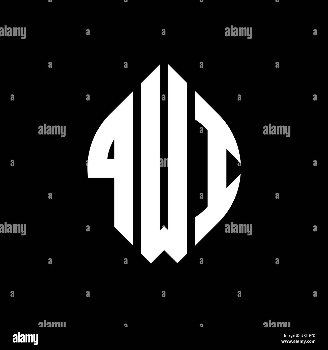 Qwi logo design hi-res stock photography and images - Alamy