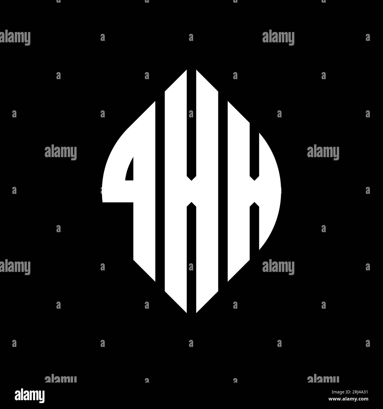 Qxx circle Stock Vector Images - Alamy