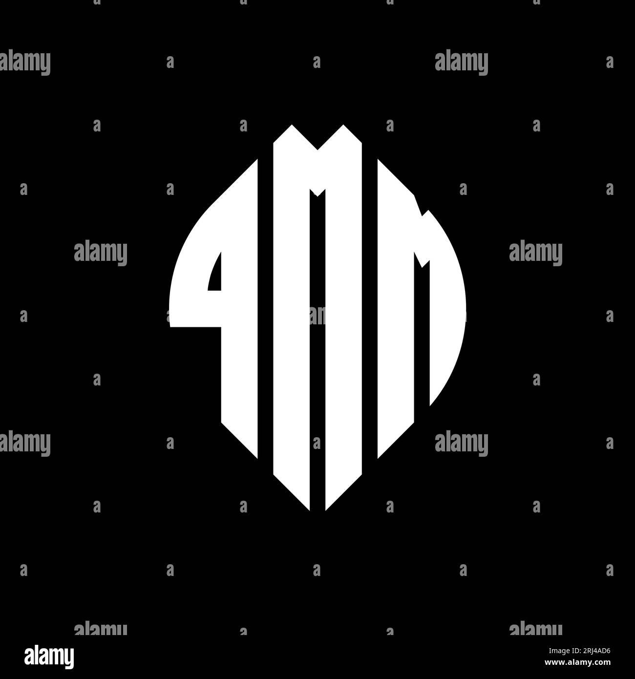 Qmm logo design hi-res stock photography and images - Alamy