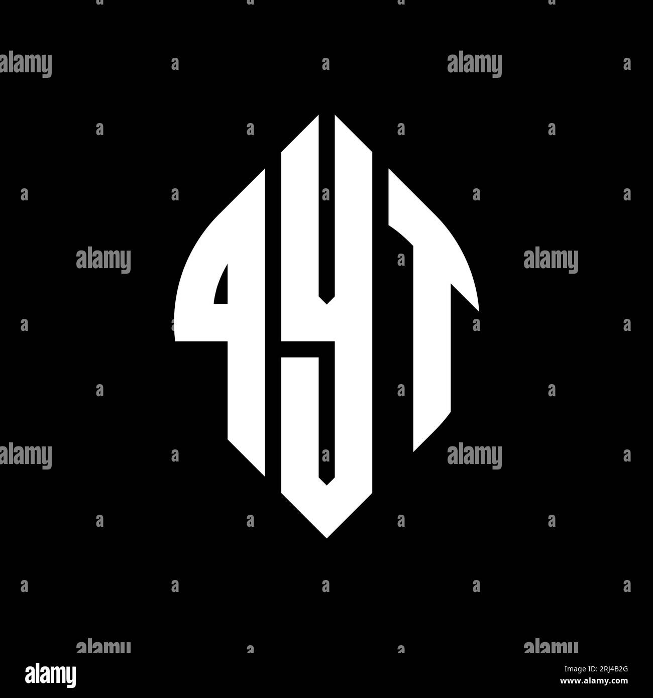 Qyt logo design hi-res stock photography and images - Alamy
