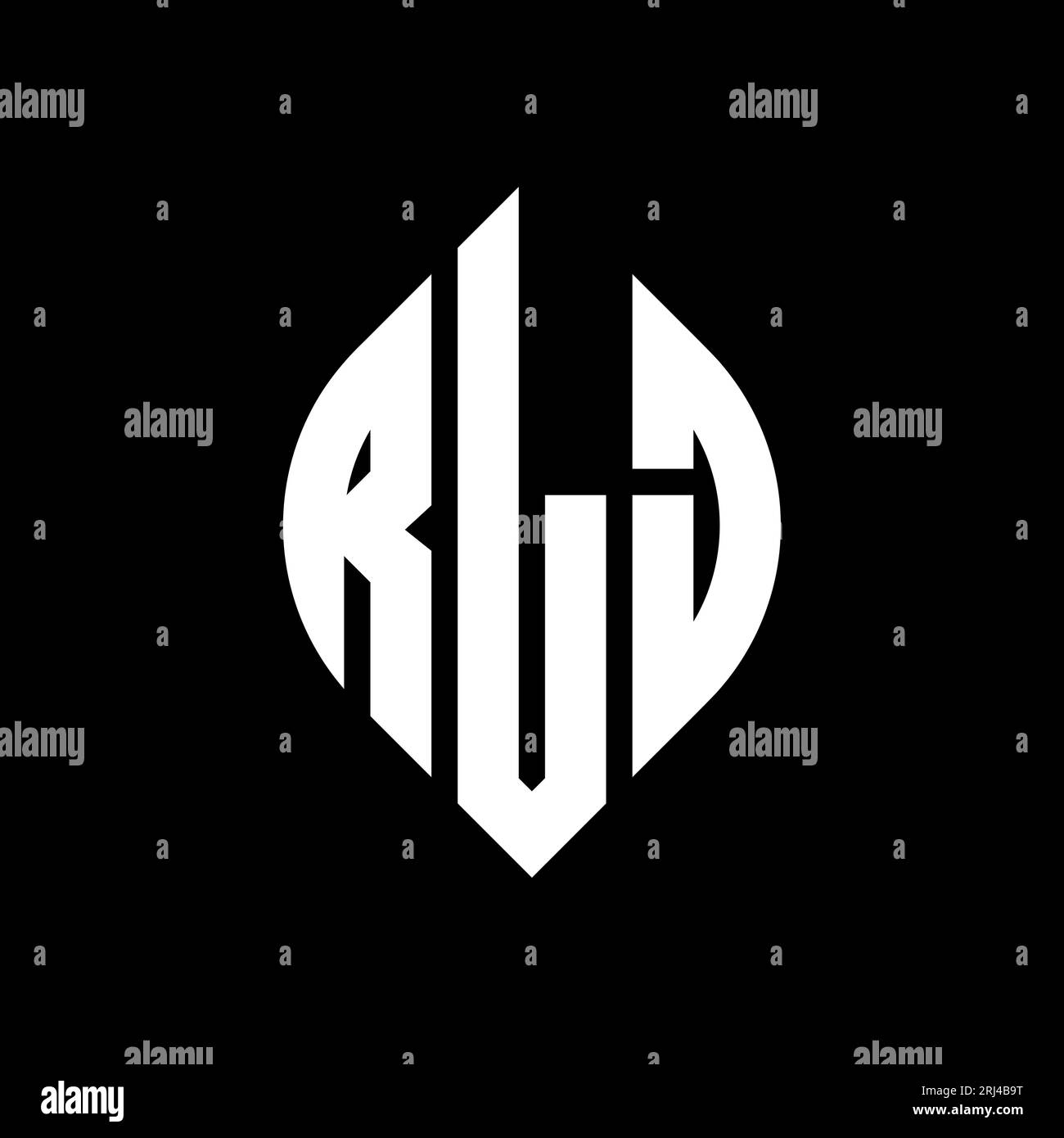 Rlj circle logo hi-res stock photography and images - Alamy