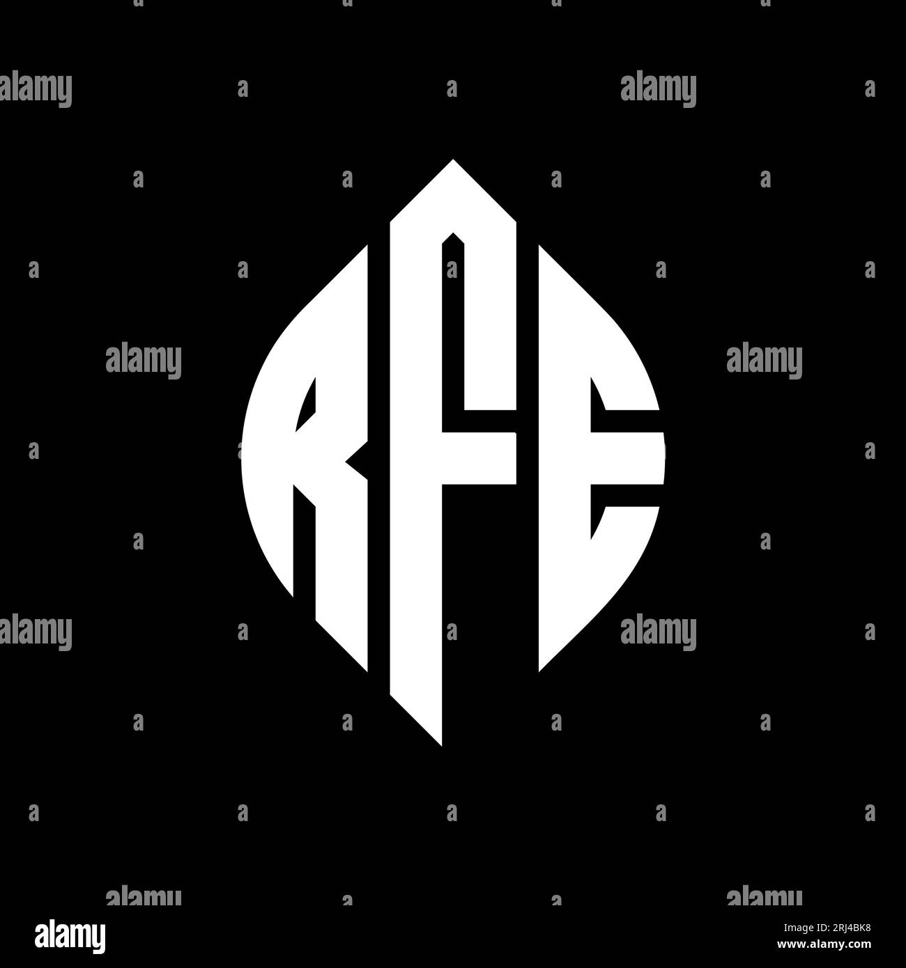 Rfe logo design hi-res stock photography and images - Alamy