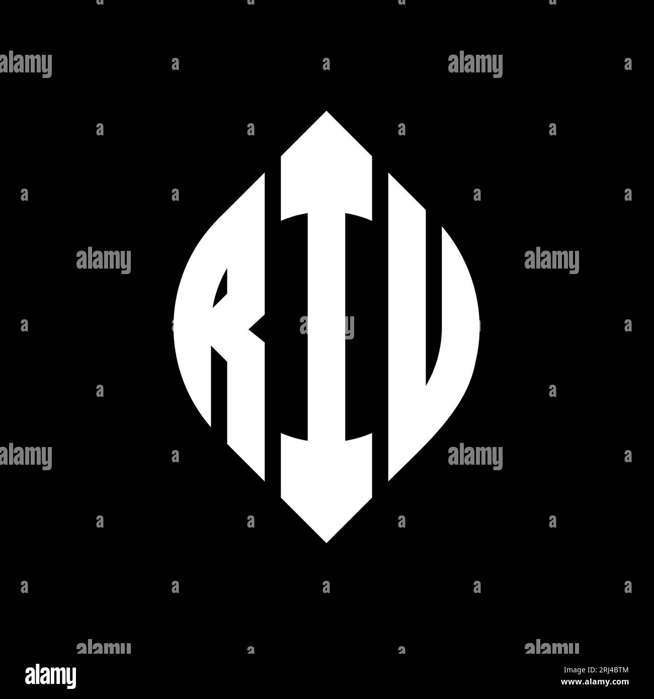Riu logo design Stock Vector Images - Alamy