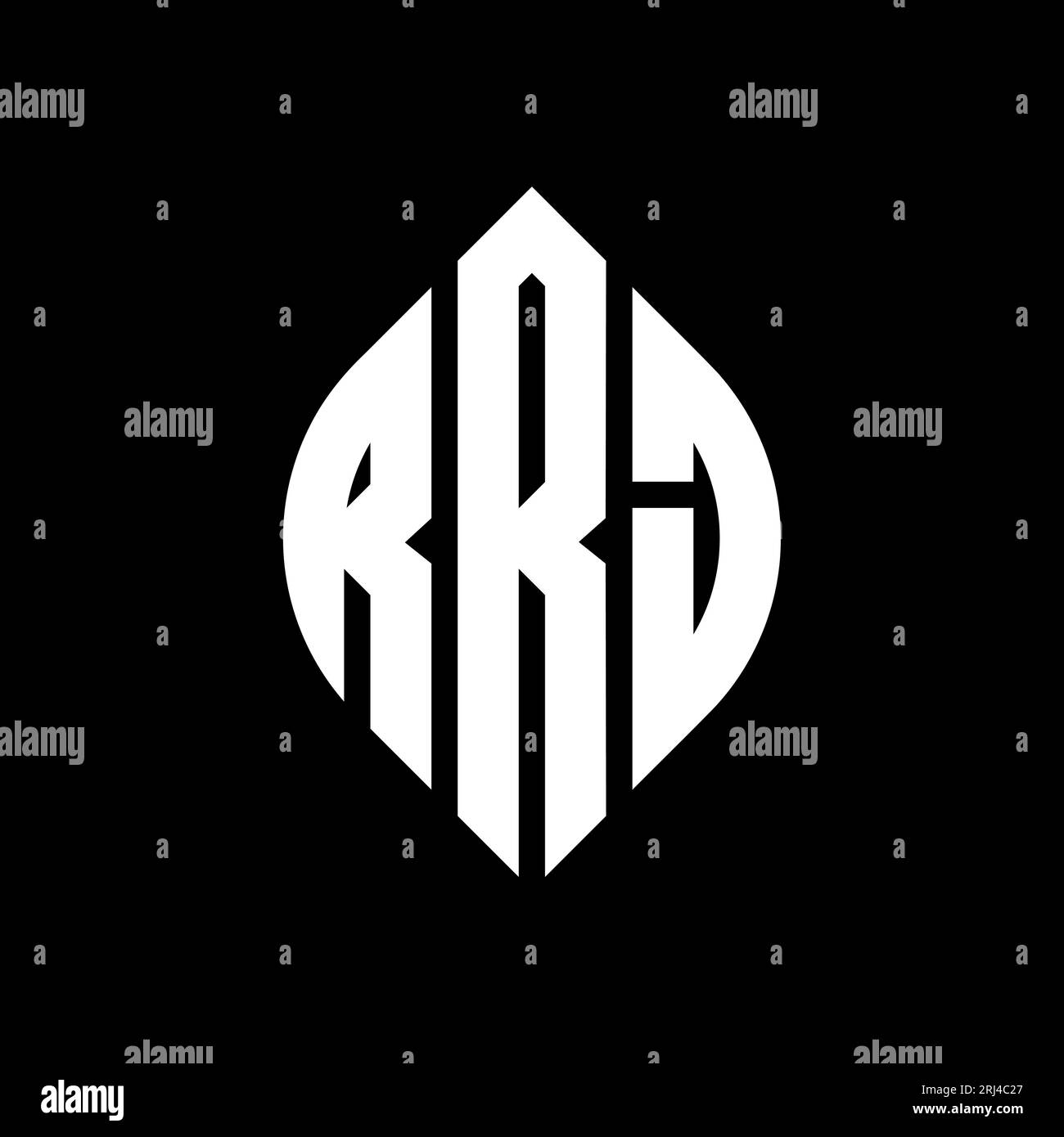 Rrj circle logo hi-res stock photography and images - Alamy