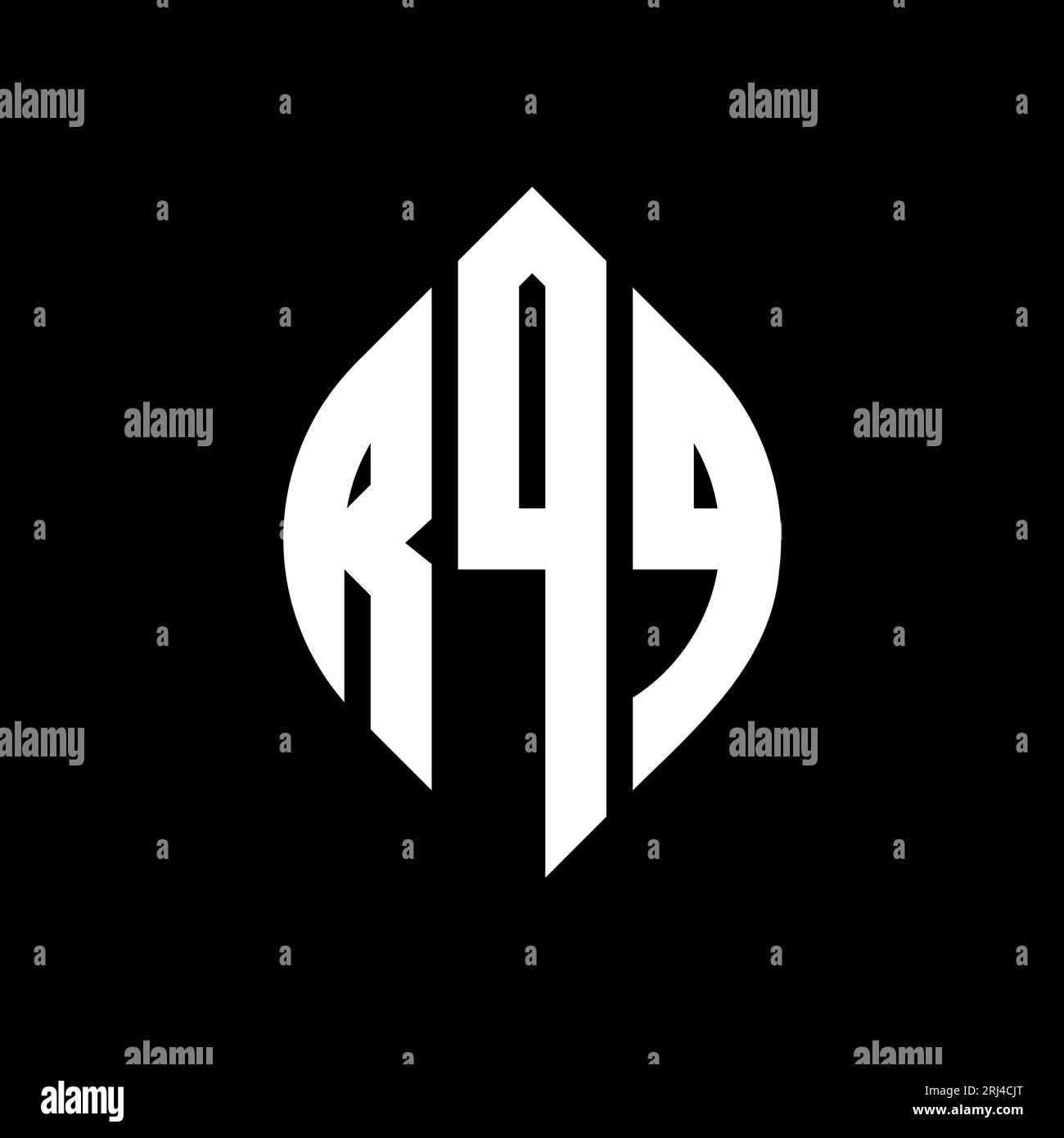 Rqq logo design hi-res stock photography and images - Alamy