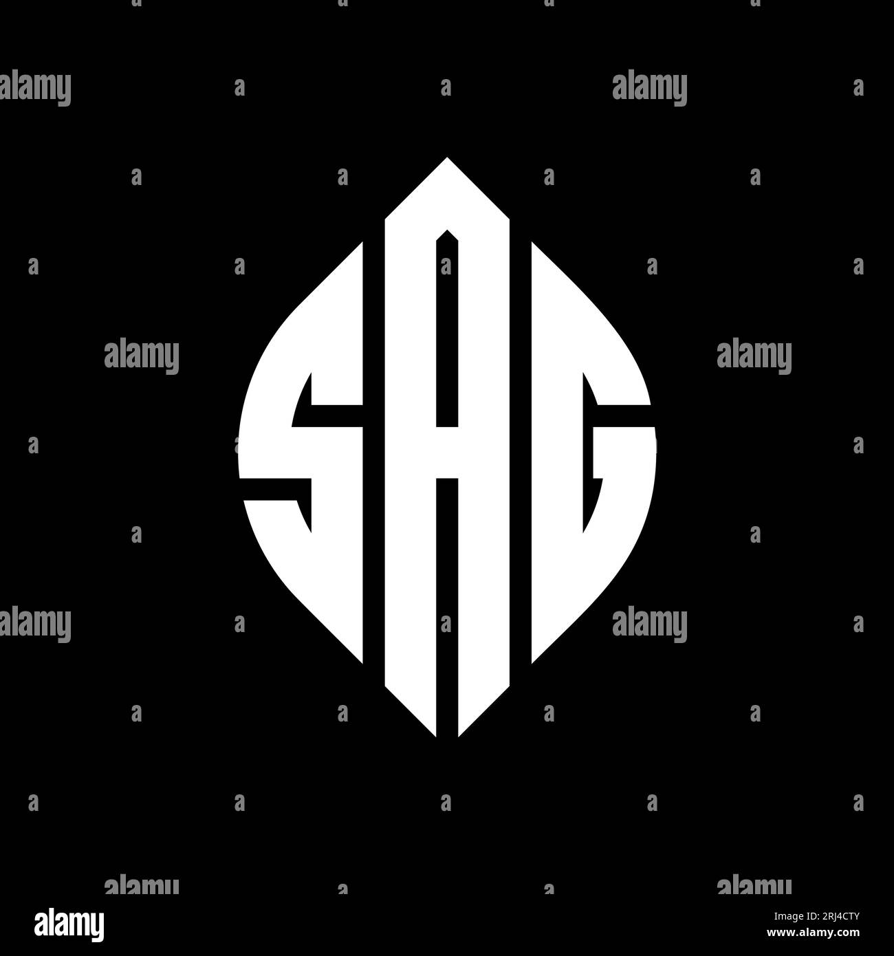 Sag font Stock Vector Images - Alamy
