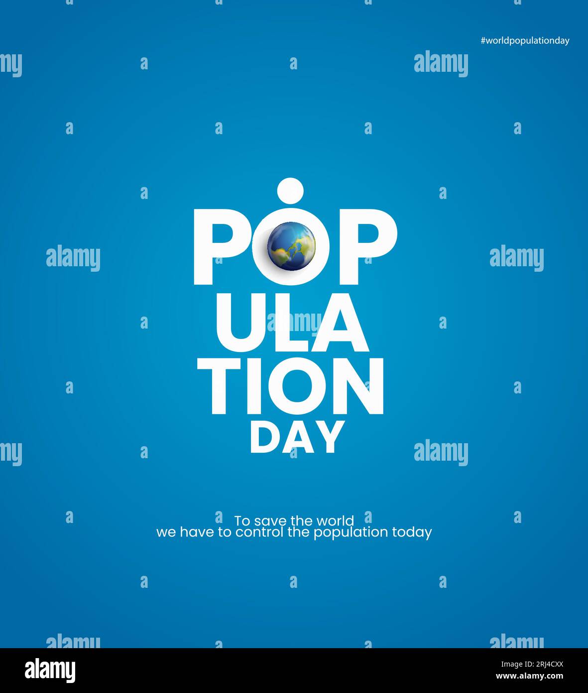 World Population Day, creative concept design for banner, poster, and ...