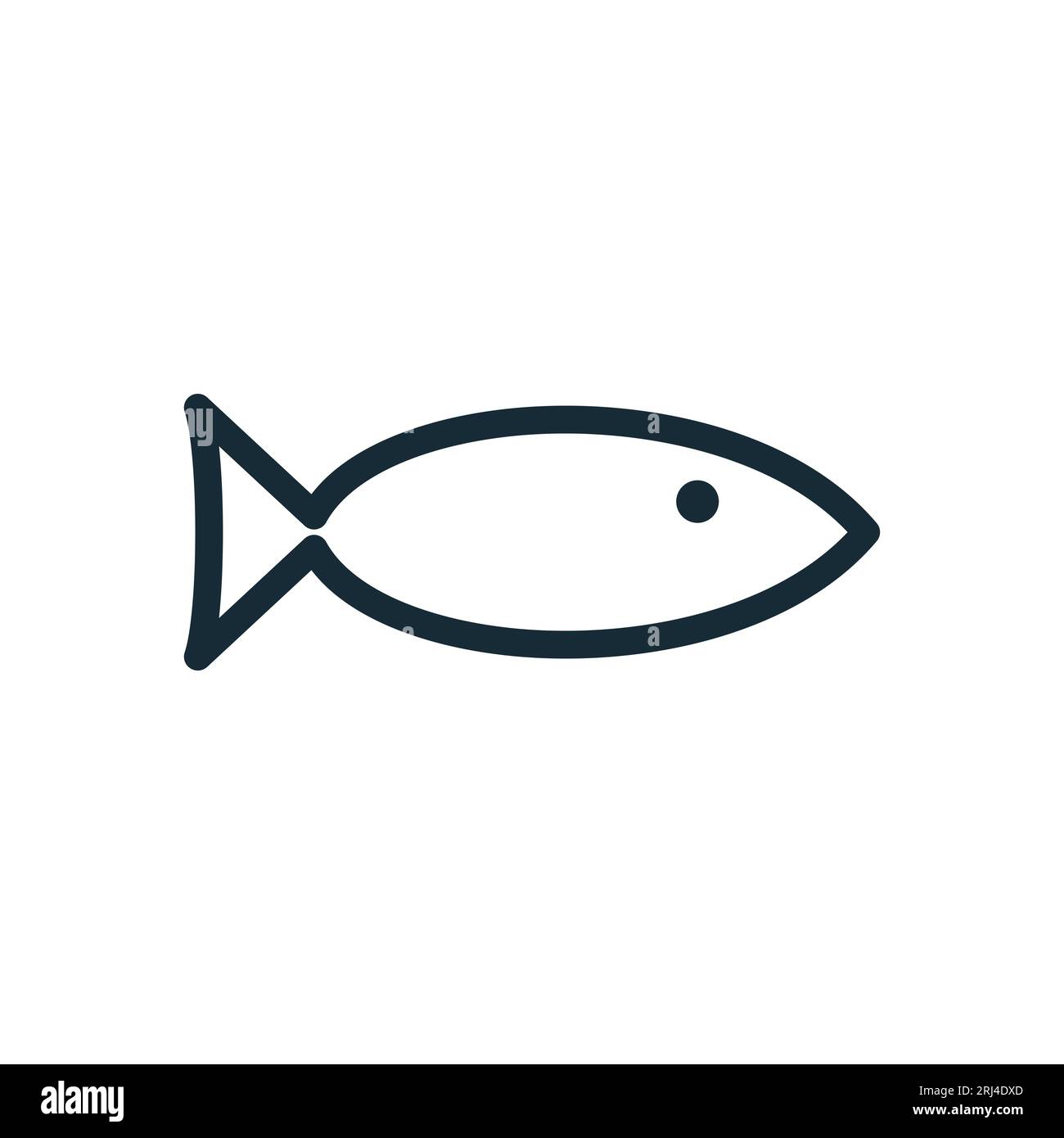 Fish line Stock Vector Images - Alamy