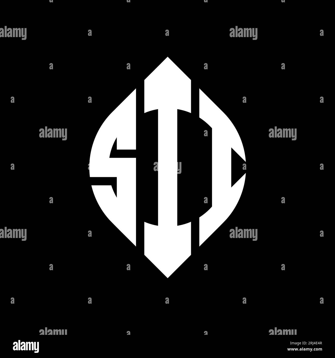 SII circle letter logo design with circle and ellipse shape. SII ... SII circle letter logo design with circle and ellipse shape. SII ...