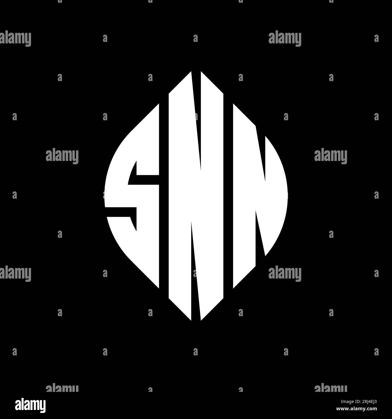 Snn circle logo hi-res stock photography and images - Alamy