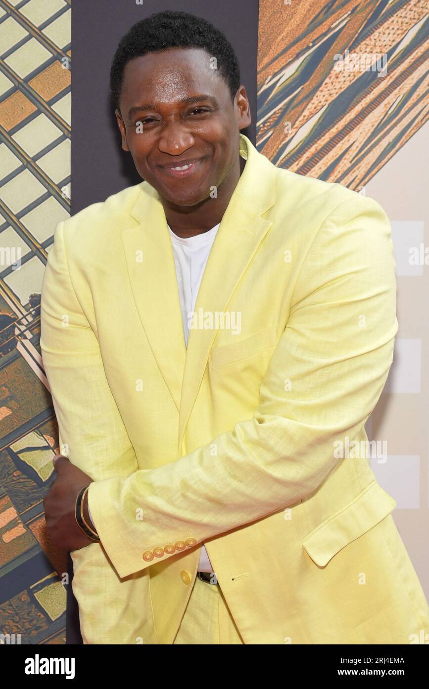 New York, USA. 20th Aug, 2023. Jelani Remy attends Opening Night of El ...