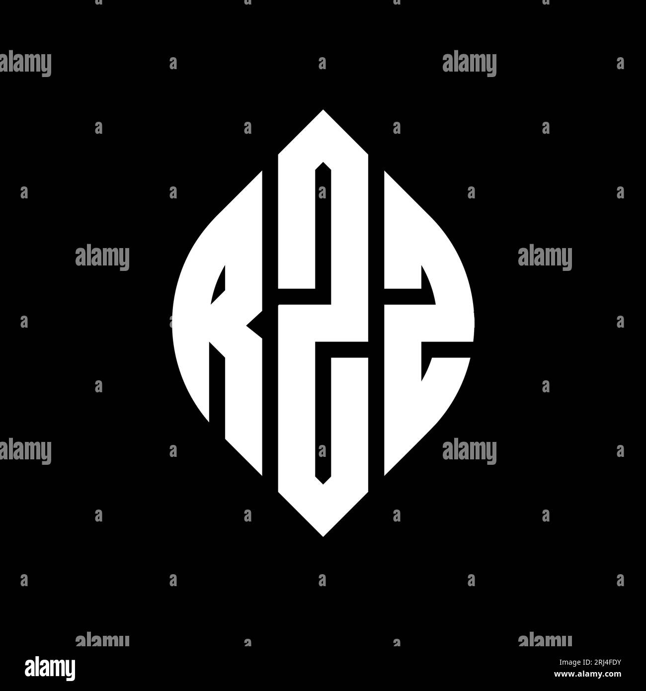 Rzz logo design hi-res stock photography and images - Alamy