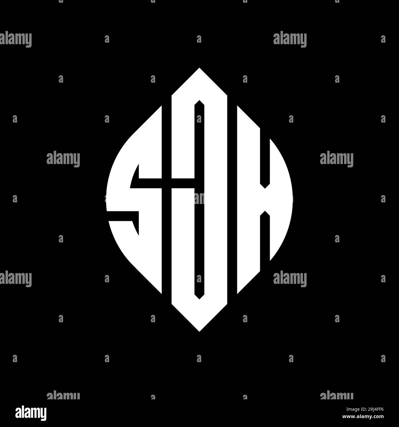 Sjx logo design hi-res stock photography and images - Alamy
