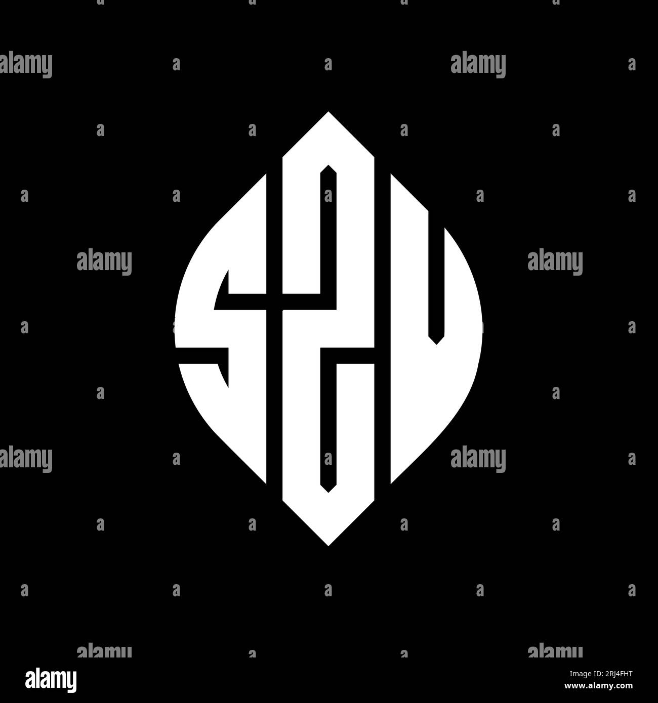 Szv font Stock Vector Images - Alamy