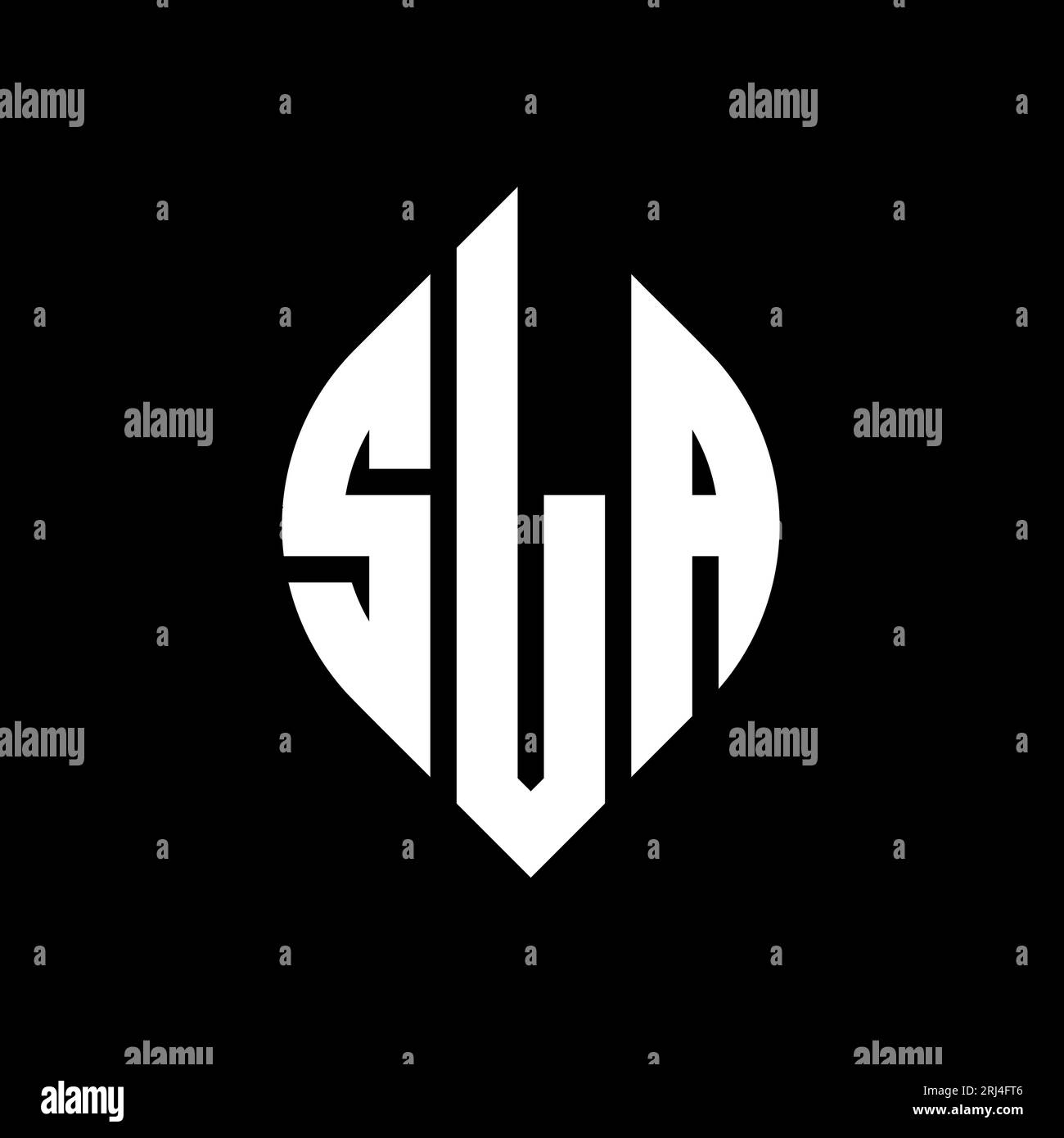 Sla logo design Black and White Stock Photos & Images - Alamy
