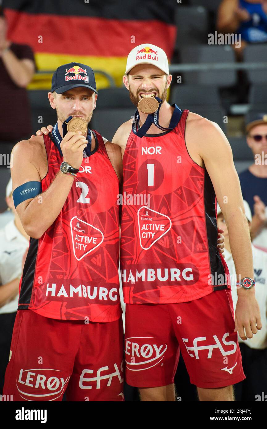 Hamburg, Germany. 20th Aug, 2023. Volleyball/Beach: Beach Pro Tour ...