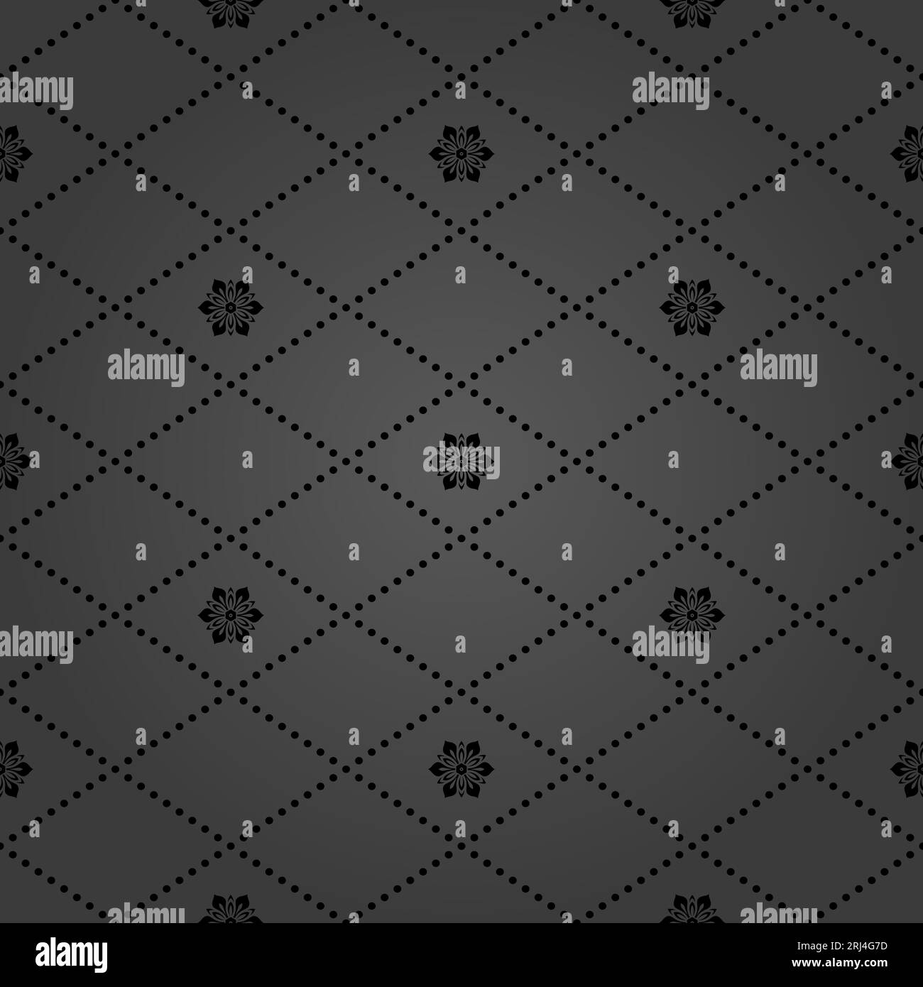 Geometric dotted dark pattern. Seamless abstract dark modern texture ...