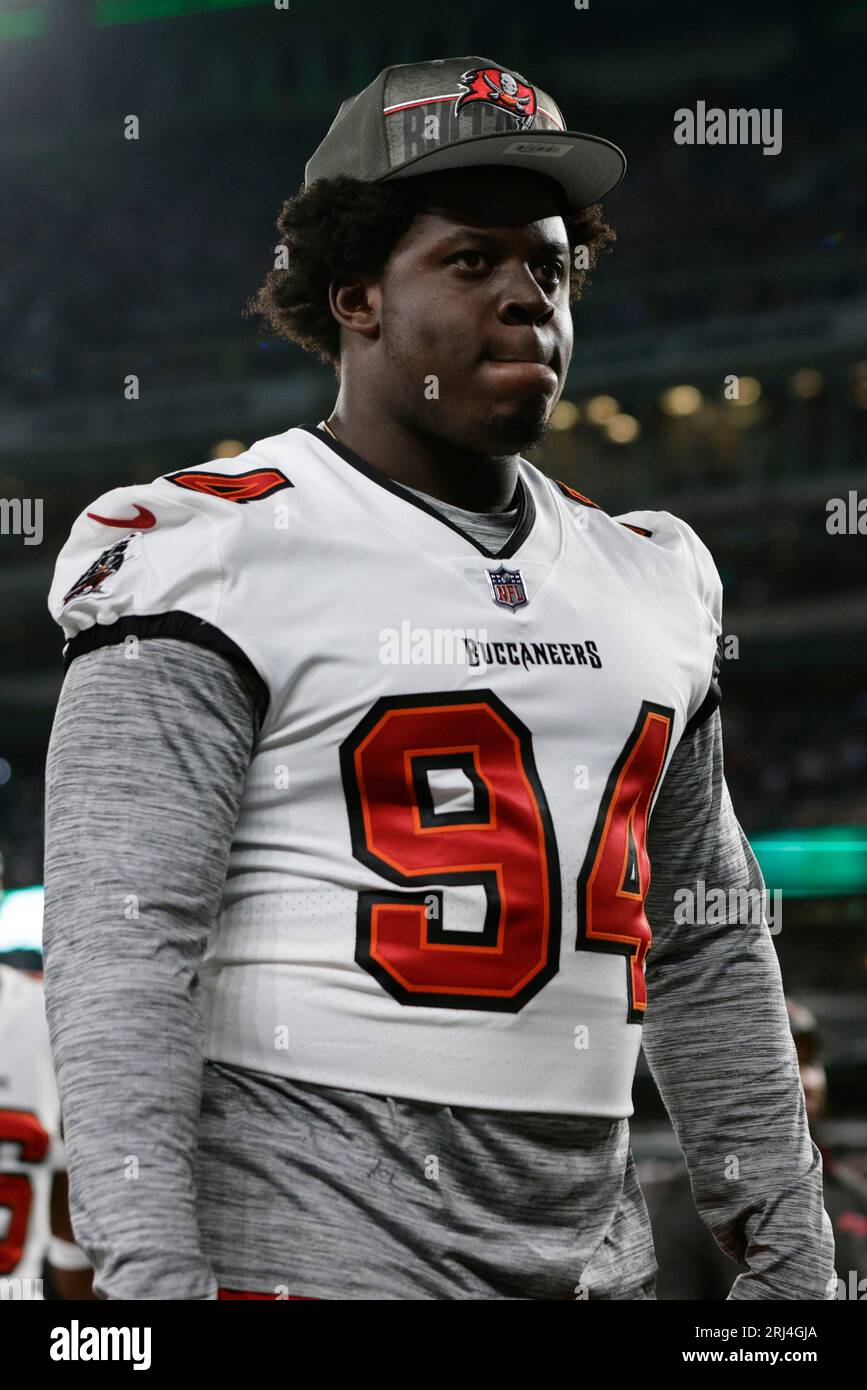 Tampa Bay Buccaneers defensive tackle Calijah Kancey (94)in action ...