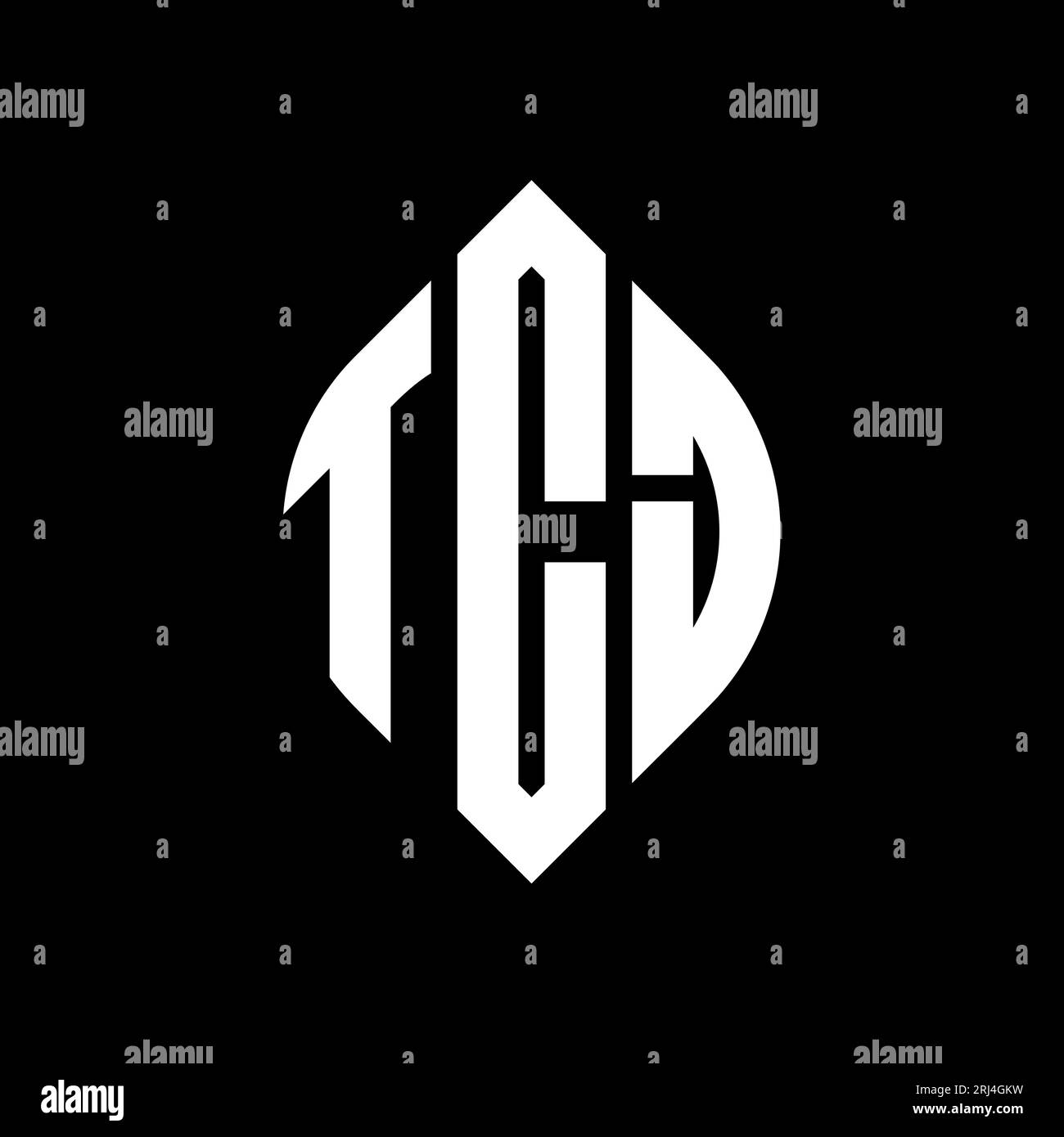 Tcj monogram Black and White Stock Photos & Images - Alamy