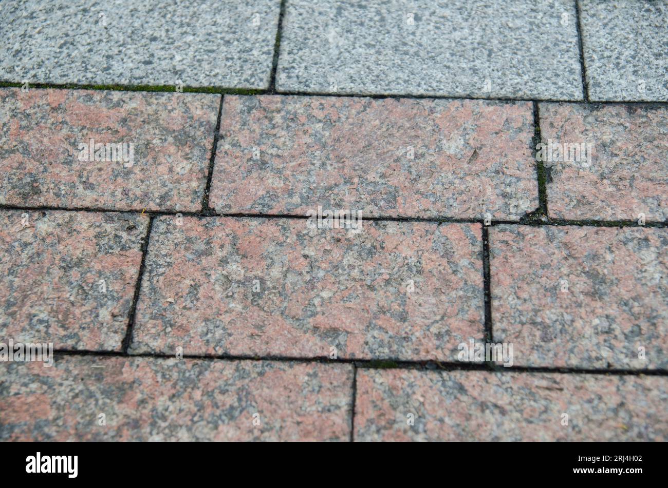 City pavement texture, brick road pattern made of granite Stock Photo ...