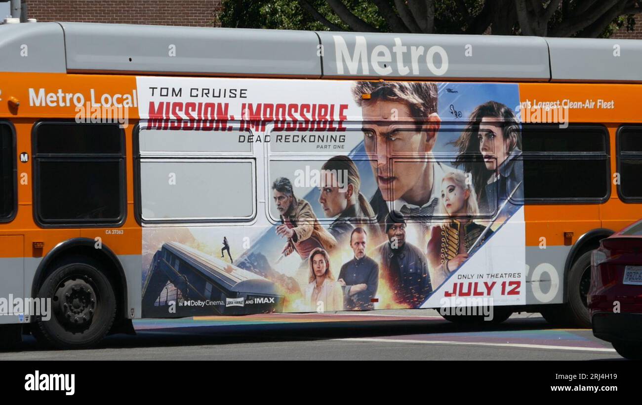 Los Angeles, California, USA 21st July 2023 Tom Cruise Mission ...
