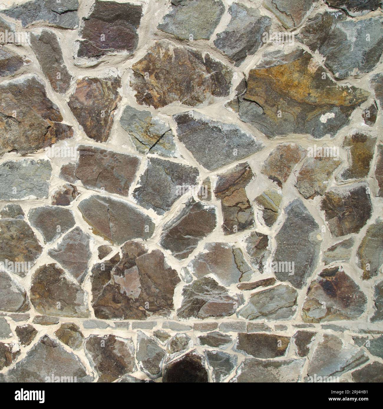 Stone texture made of different stones. Realistic texture photo Stock ...