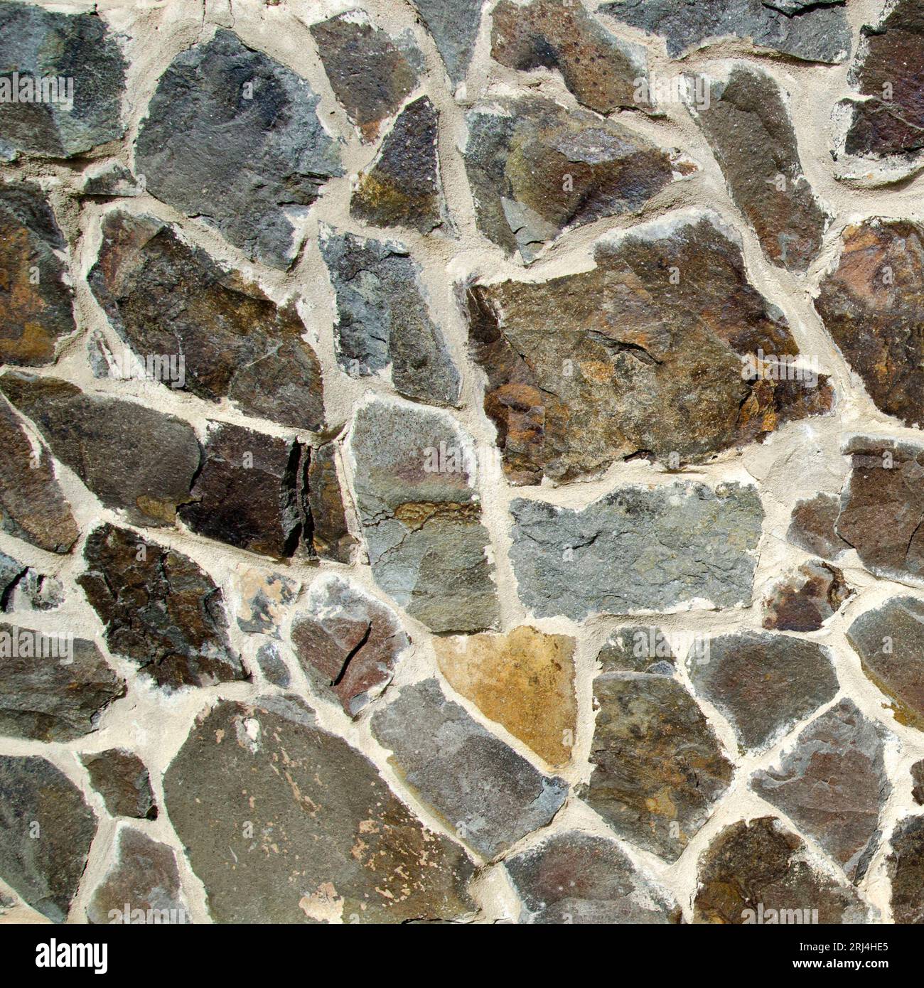 Stone texture wallpaper, different shaped stones Stock Photo - Alamy