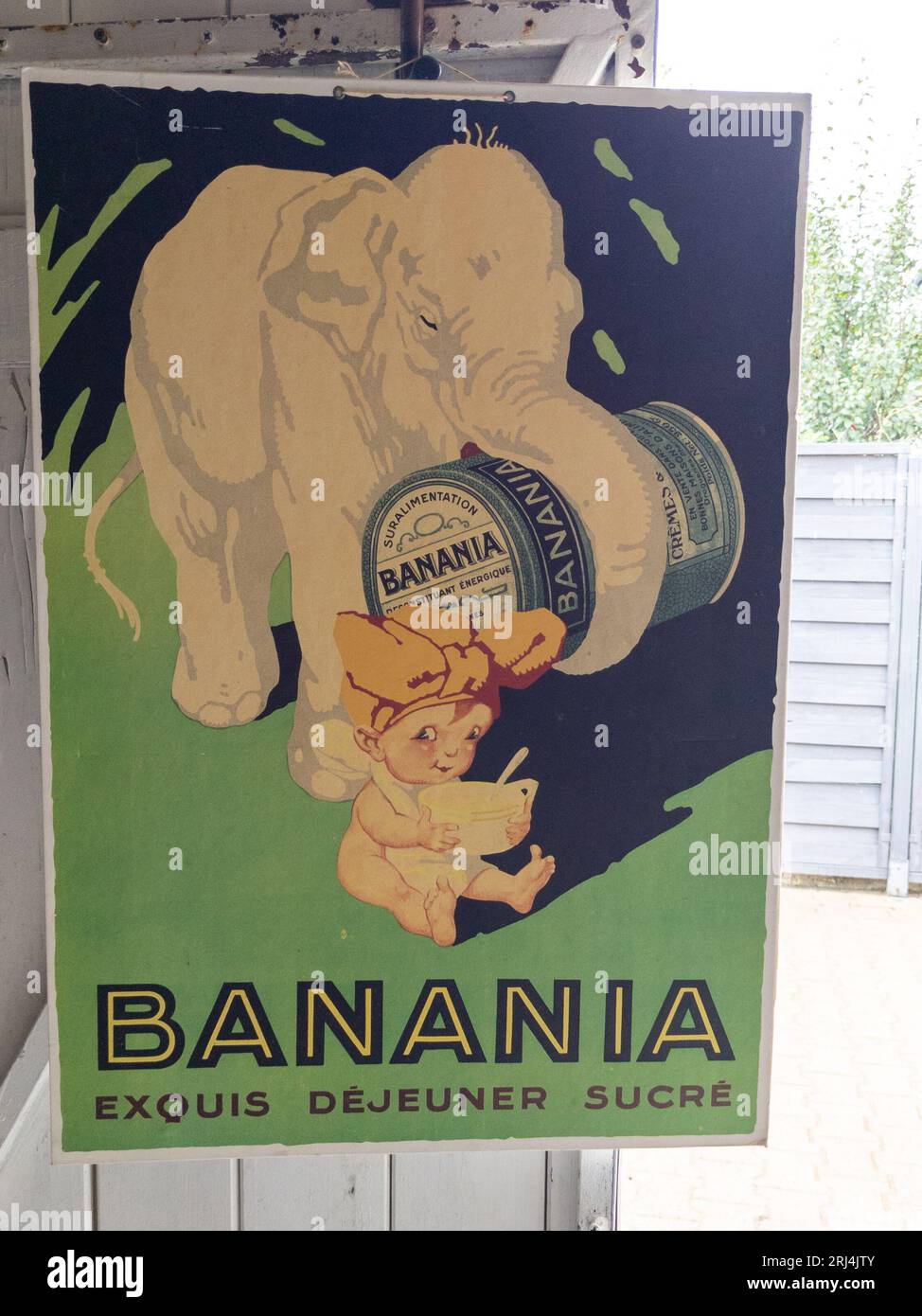 Bordeaux , France - 08 18 2023 : Banania logo text and brand sign on a ...