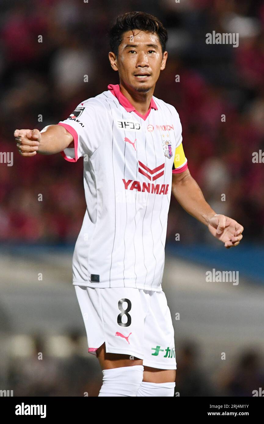 Kanagawa, Japan. 20th Aug, 2023. Shinji Kagawa (Cerezo) Football/Soccer ...
